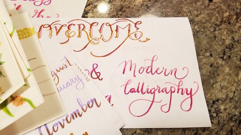 How to Write Fancy Letters Easy - The Hairy Potato